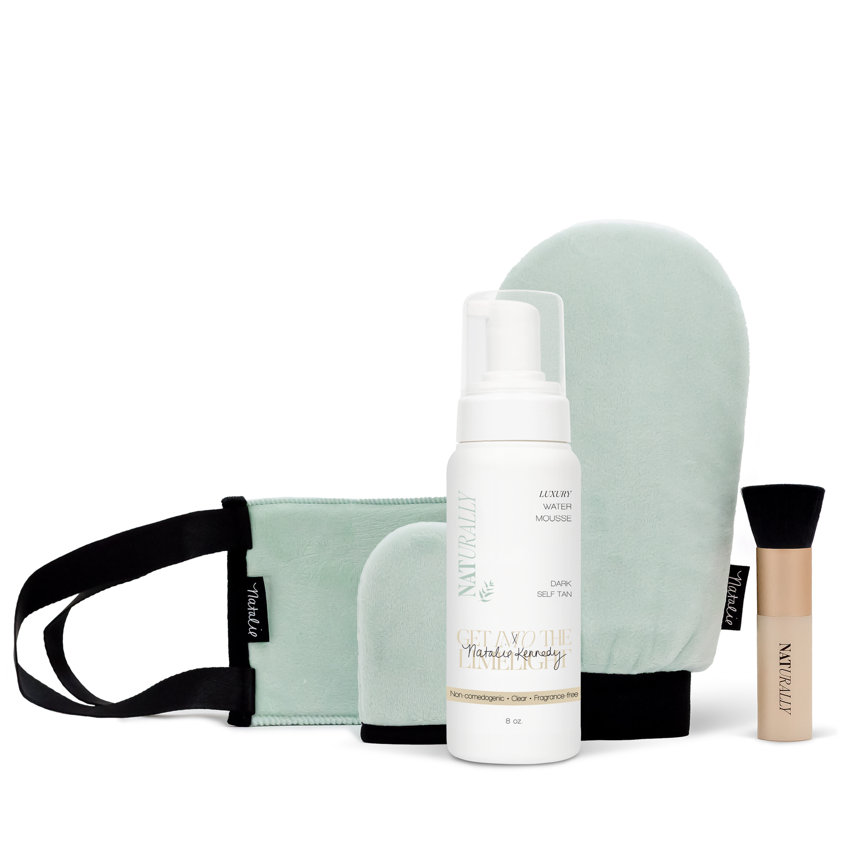 Natalie Bundle: NATurally Dark Luxury Water Mousse + Accessories – Get ...